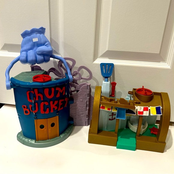 Imaginext | Toys | Spongebob Imaginext Chum Bucket Playset | Poshmark